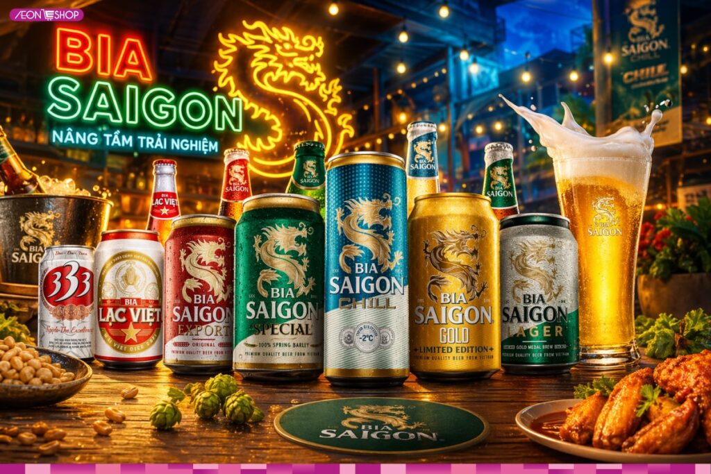 Giá bia Sài Gòn hôm nay là bao nhiêu? Bảng giá lon, chai, thùng mới cập ...